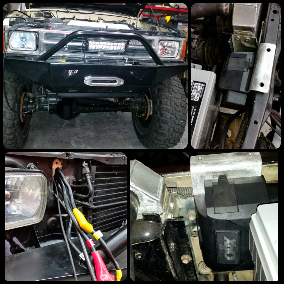 DUNLOP CUSTOMS: WINCH CONTROL BOX MOUNT